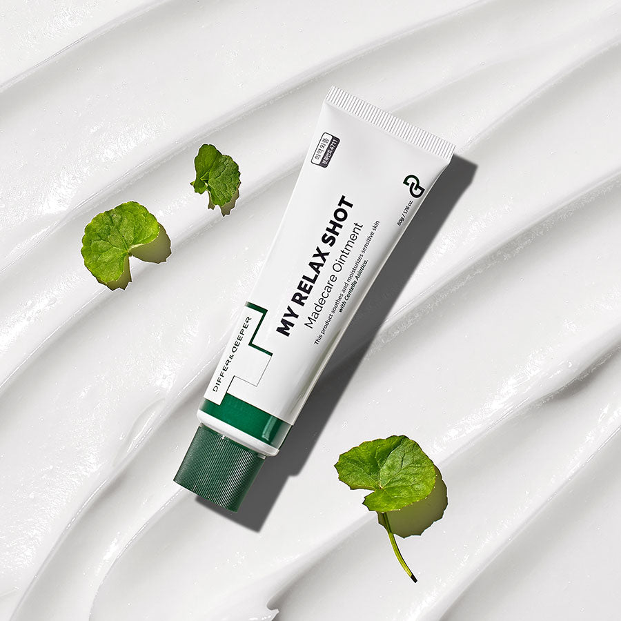 Differ & Deeper My Relax Shot Madecare Ointment (50g) – www.hookskorea.com